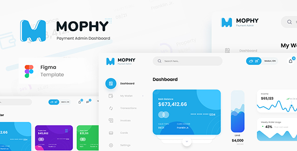 Mophy - Payment Admin Dashboard UI Template Figma by peterdraw | ThemeForest